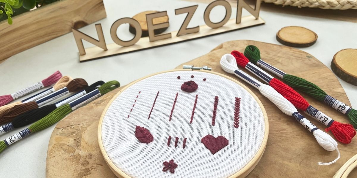 Vyšívání pro začátečníky | Návody a inspirace Noezon.cz