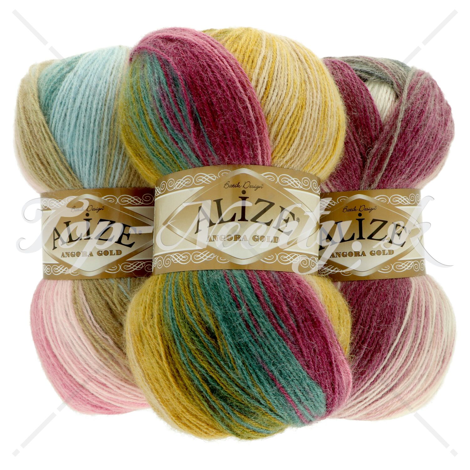 Alize Angora Gold Batik 100g 550m | Noezon.cz