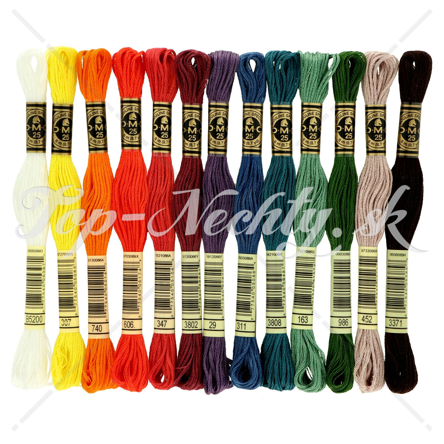 DMC 117 Mouliné Spécial 8m - různé barvy | Noezon.cz