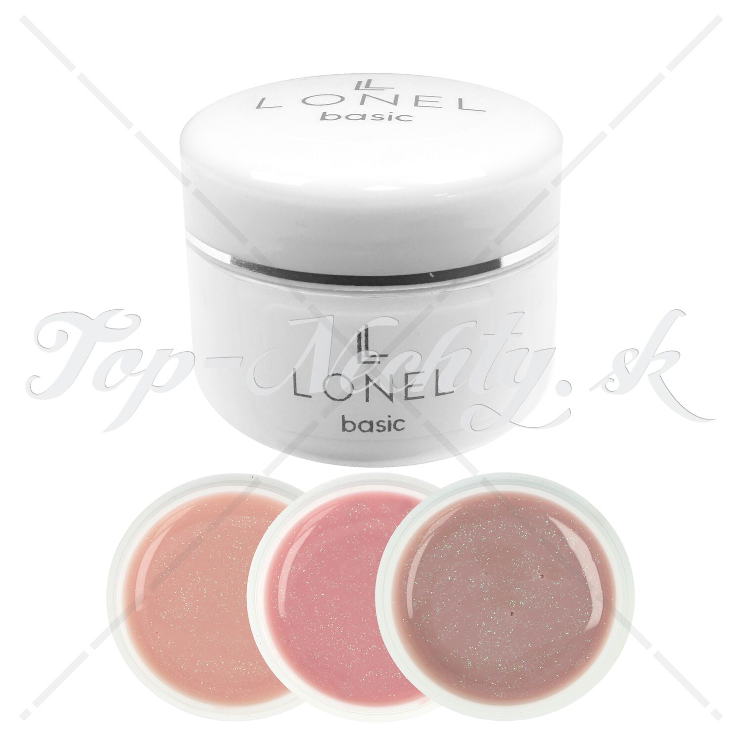 LONEL UV gel cover shine 15ml - různé barvy | Noezon.cz