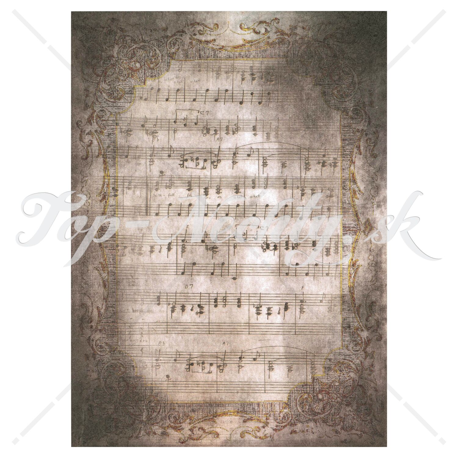 Rýžový papír na dekupáž A4 | Noezon.cz