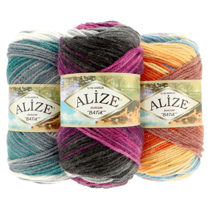 Alize Burcum Batik 100g 210m | Noezon.cz