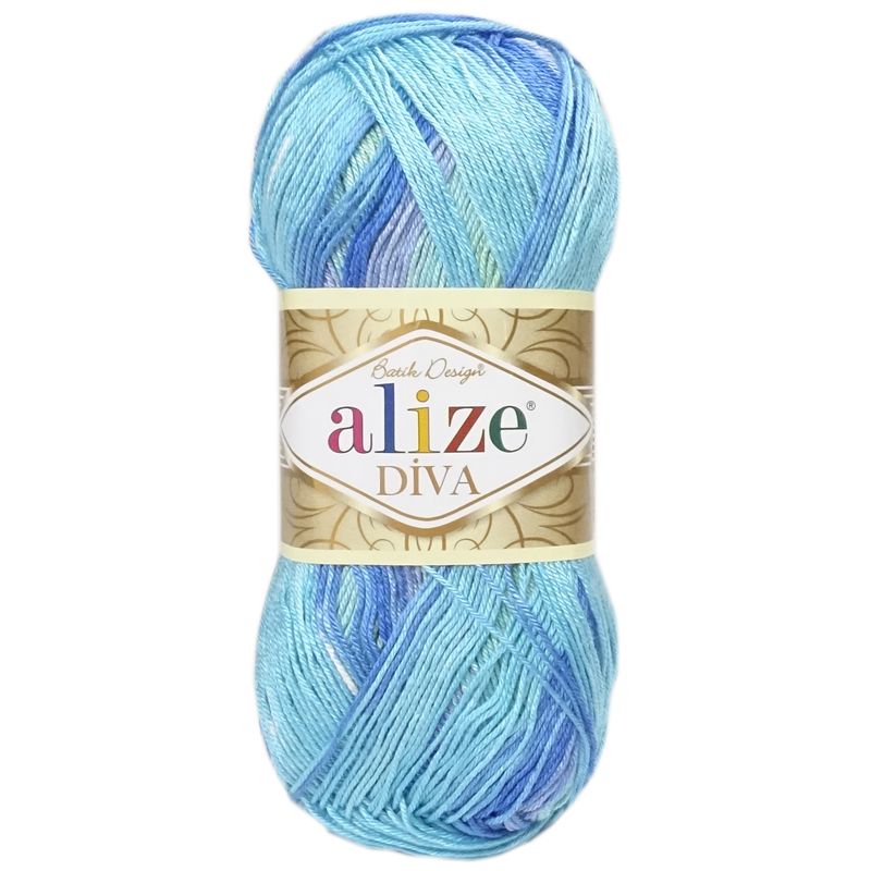 Alize Diva Batik 100g 350m | Noezon.cz