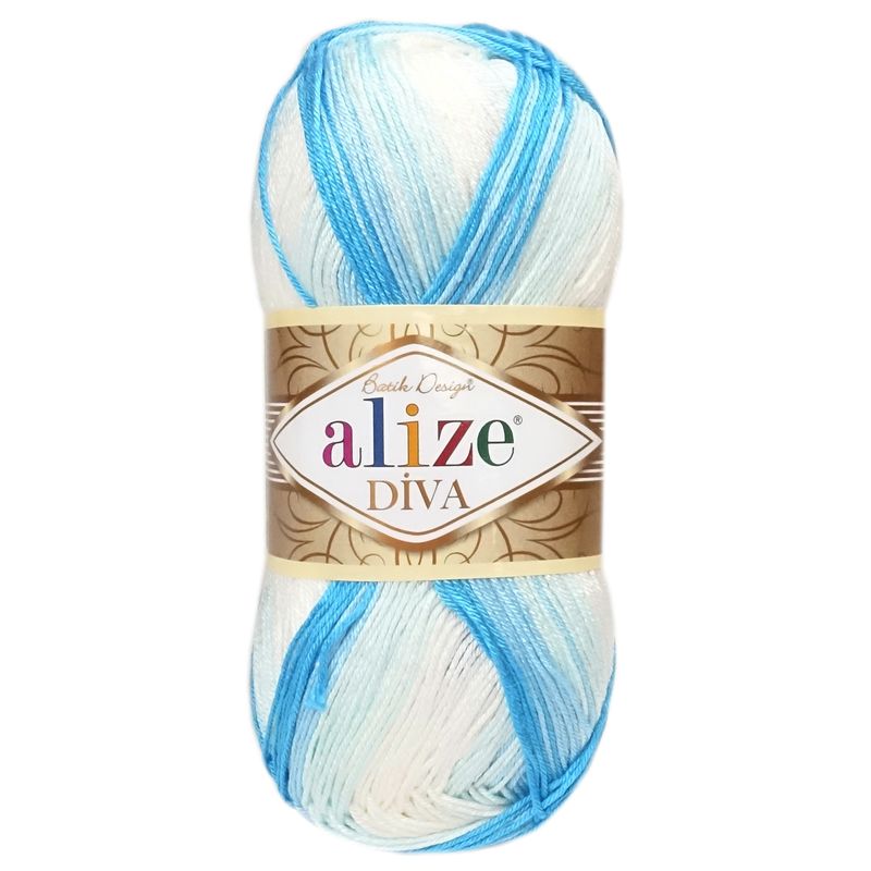 Alize Diva Batik 100g 350m | Noezon.cz