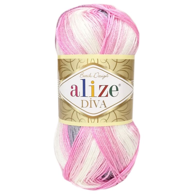 Alize Diva Batik 100g 350m | Noezon.cz