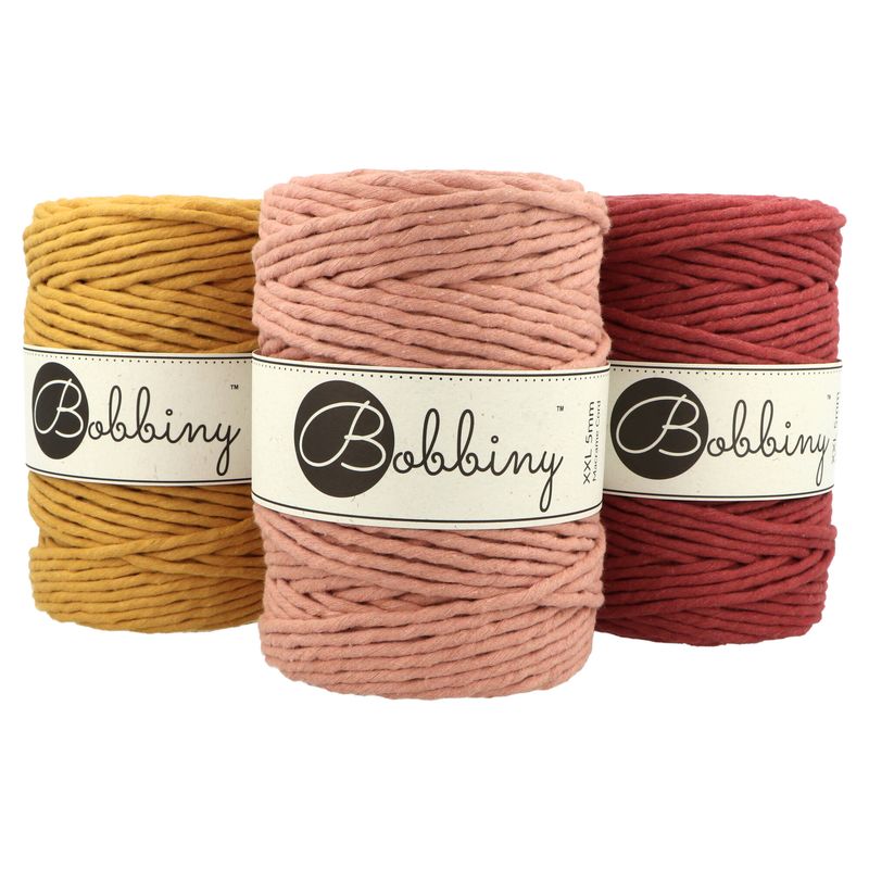 Bobbiny Macrame Cord 5mm 690g 100m | Noezon.cz