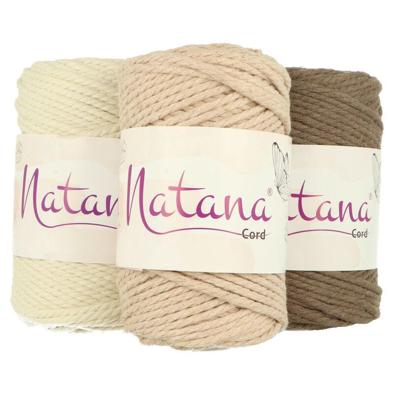 NATANA Macrame Rope provázek 5mm 500g 50m | Noezon.cz