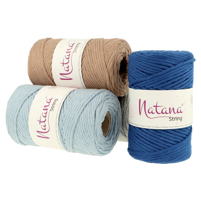 Natana Macrame String 3mm 125m 250g | Noezon.cz