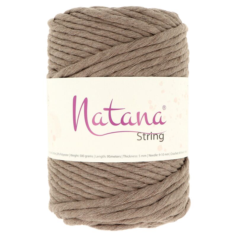 Natana Macrame String 5mm 95m 500g | Noezon.cz