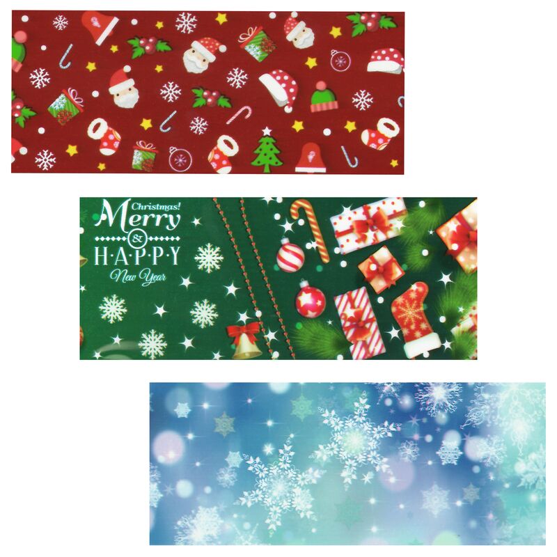 Vánoční přenosová fólie Rossart 100cm - různé vzory | Noezon.cz