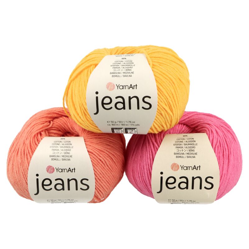YarnArt Jeans 50g 160m | Noezon.cz