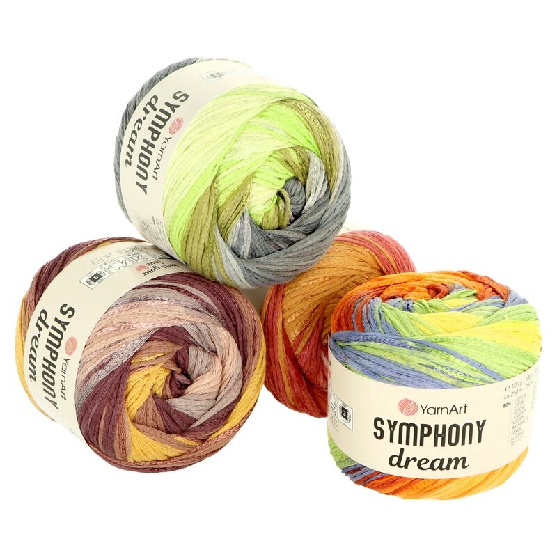 YarnArt Symphony Dream 100g 250m | Noezon.cz